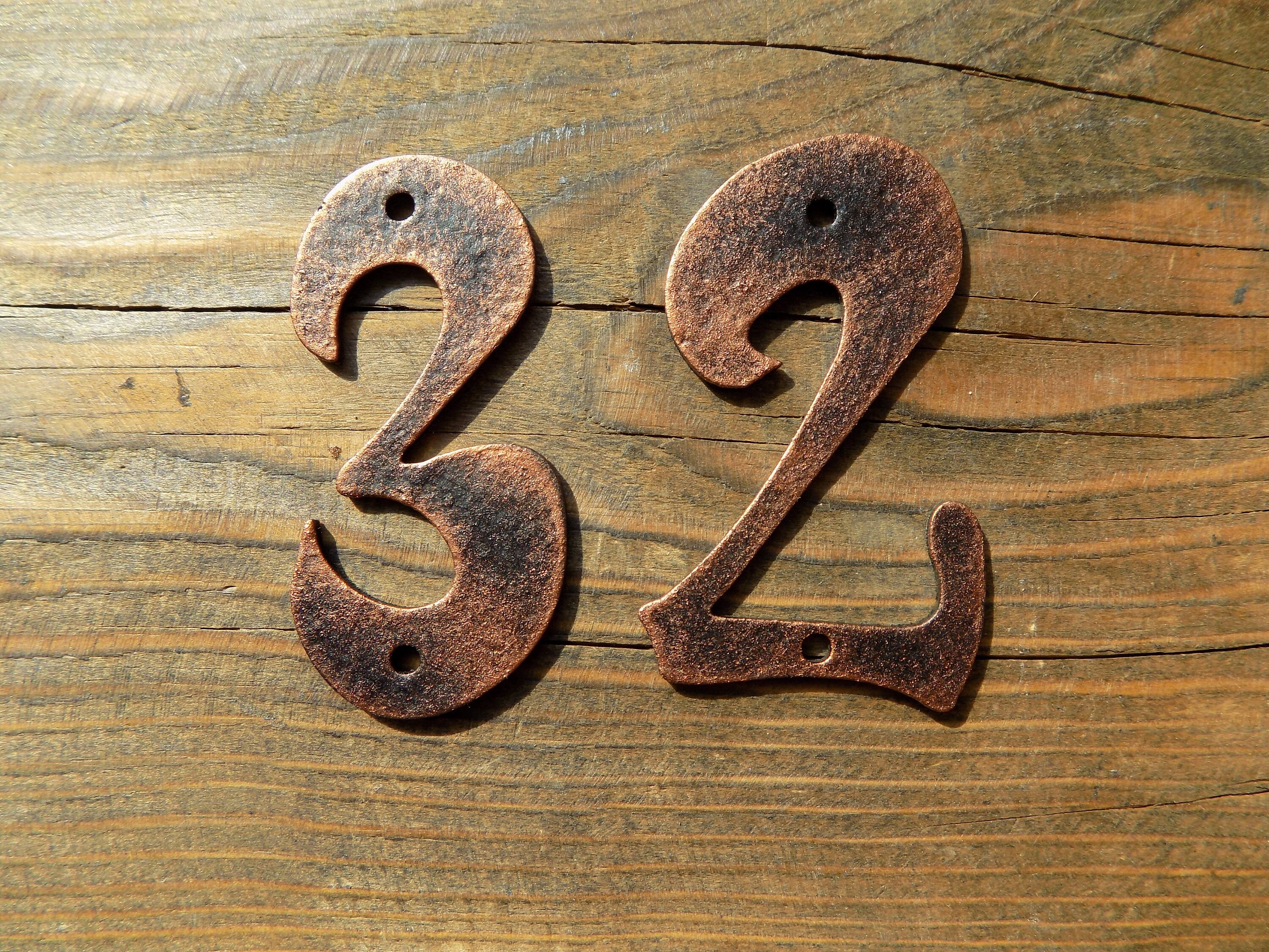 Art House Number / House Numbers / Home Address / Metal House | Etsy