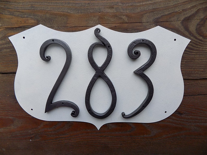 House Number / House Number Plaque / House Number / Address - Etsy