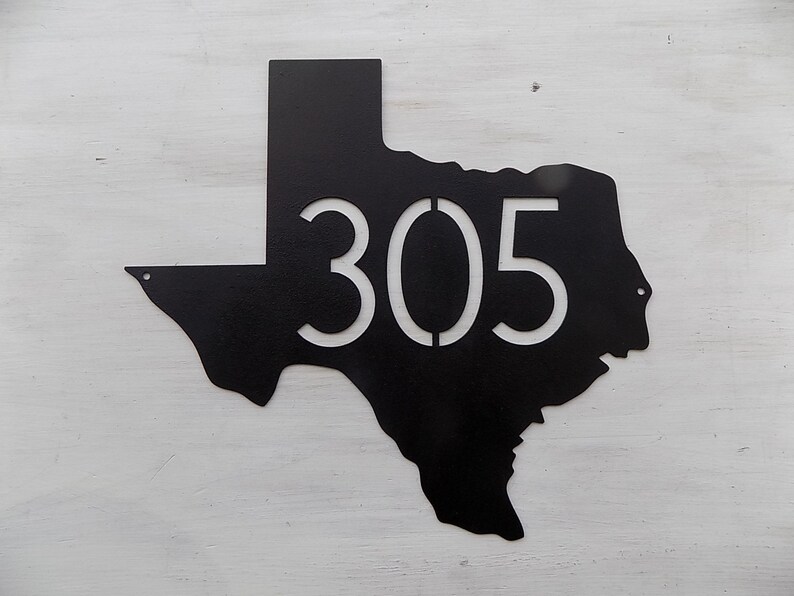 Texas House Number / Home Number / House Number / Address | Etsy