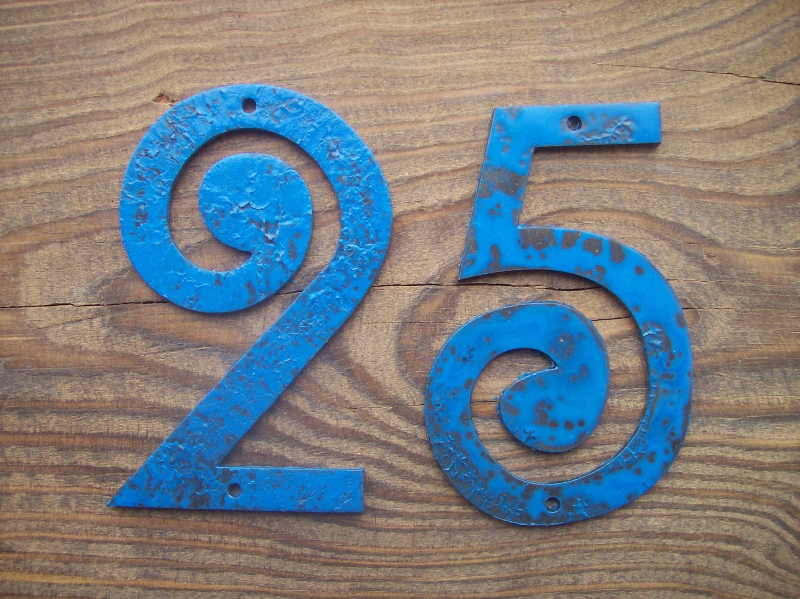 Designer's Art House Number/metal House Numbers 4 Inches/door Numbers ...