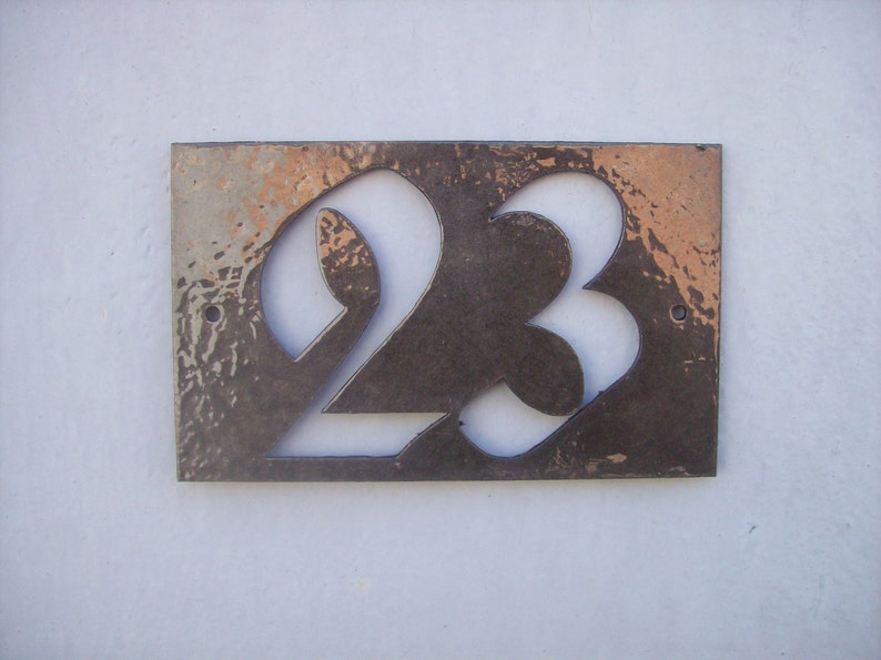 Designer's 3D House Number/modern House - Etsy