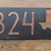 Texas House Number / House Number / Home Number / Address Numbers ...