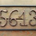 House Number / House Number in a Frame / Address Numbers / - Etsy