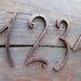 House Number / Iron House Numbers 5 Inch./ Metal House Number / Address ...