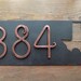 Texas House Number / House Number / Home Number / Address - Etsy