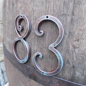 House Number /black Copper / Home Number / House Address / Home Address ...