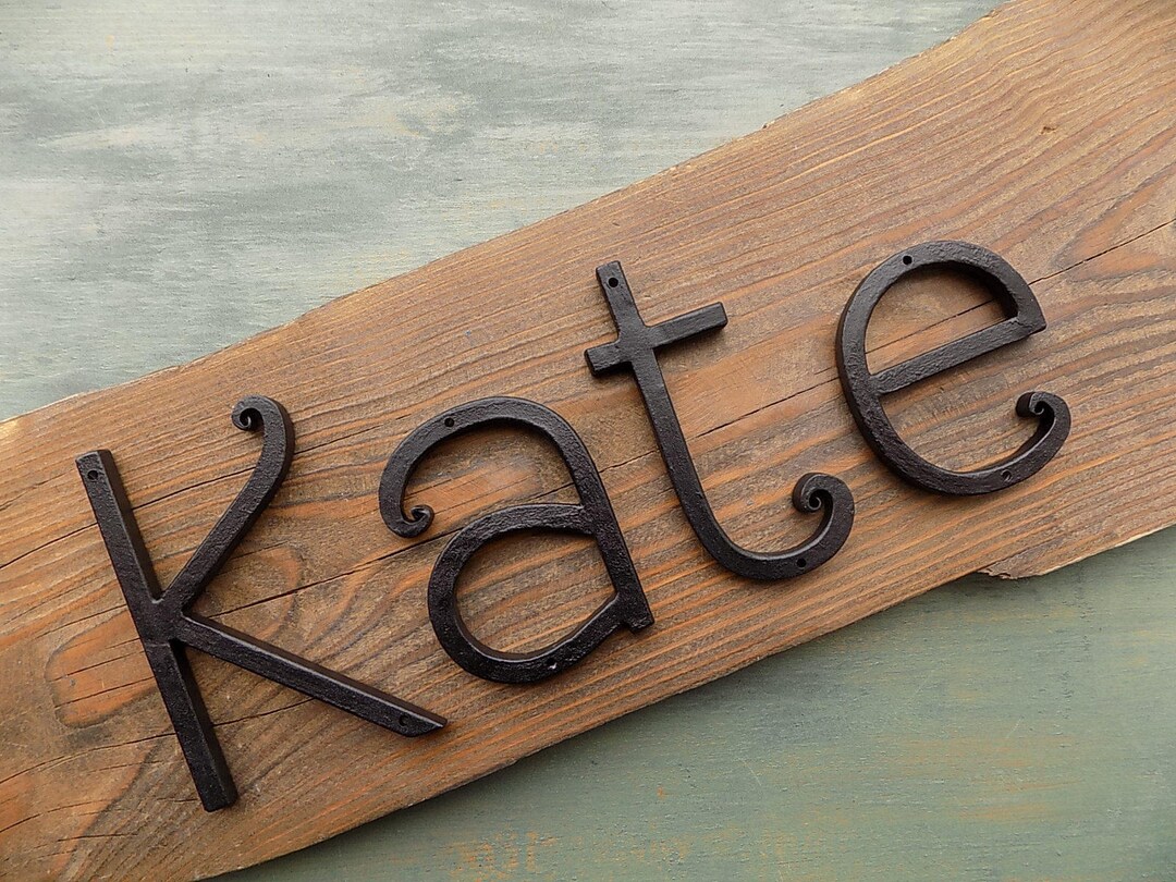 Letters / Numbers / Metal Numbers and Letters / House Number ...