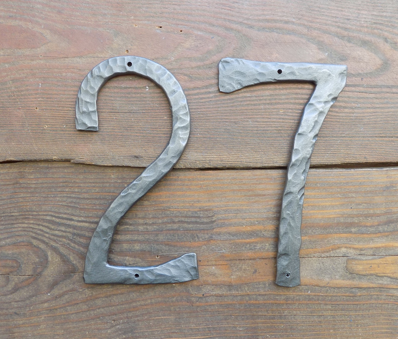 House Number / Iron House Numbers / Numbers / Metal House - Etsy