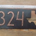 Texas House Number / House Number / Home Number / Address Numbers ...