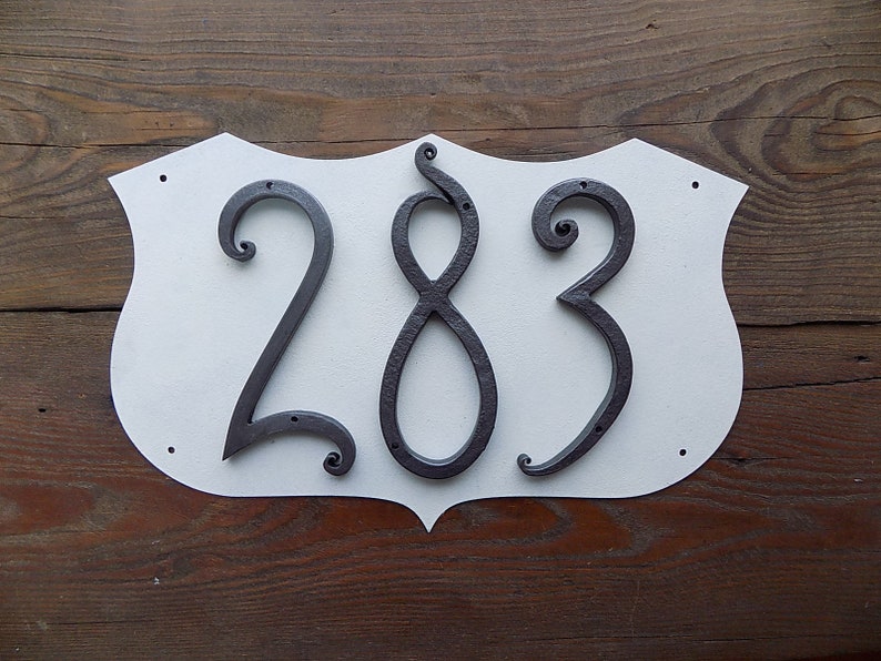 House Number / House Number Plaque / House Number / Address Numbers ...