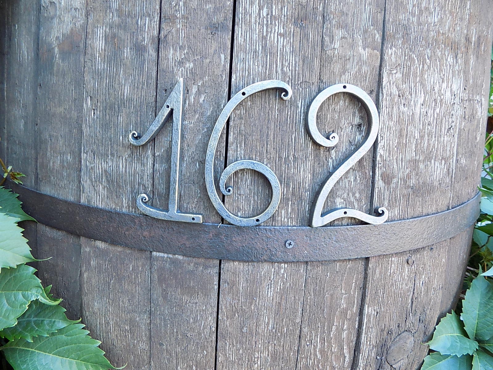 House Number /iron House Numbers 5 Inches/ Home Numbers / - Etsy