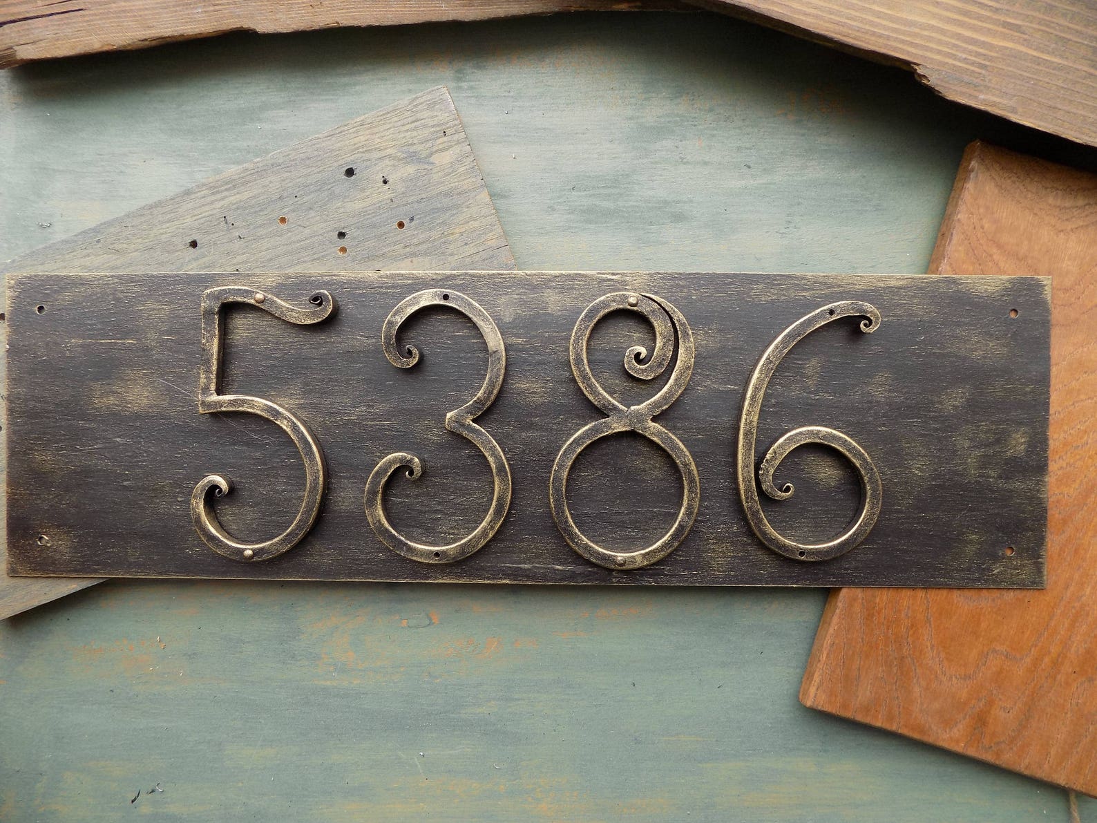 House Number / house address / Designer House Number / Address | Etsy