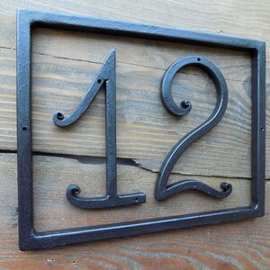 House Number / Home Number /address Numbers / House Number in a Frame ...