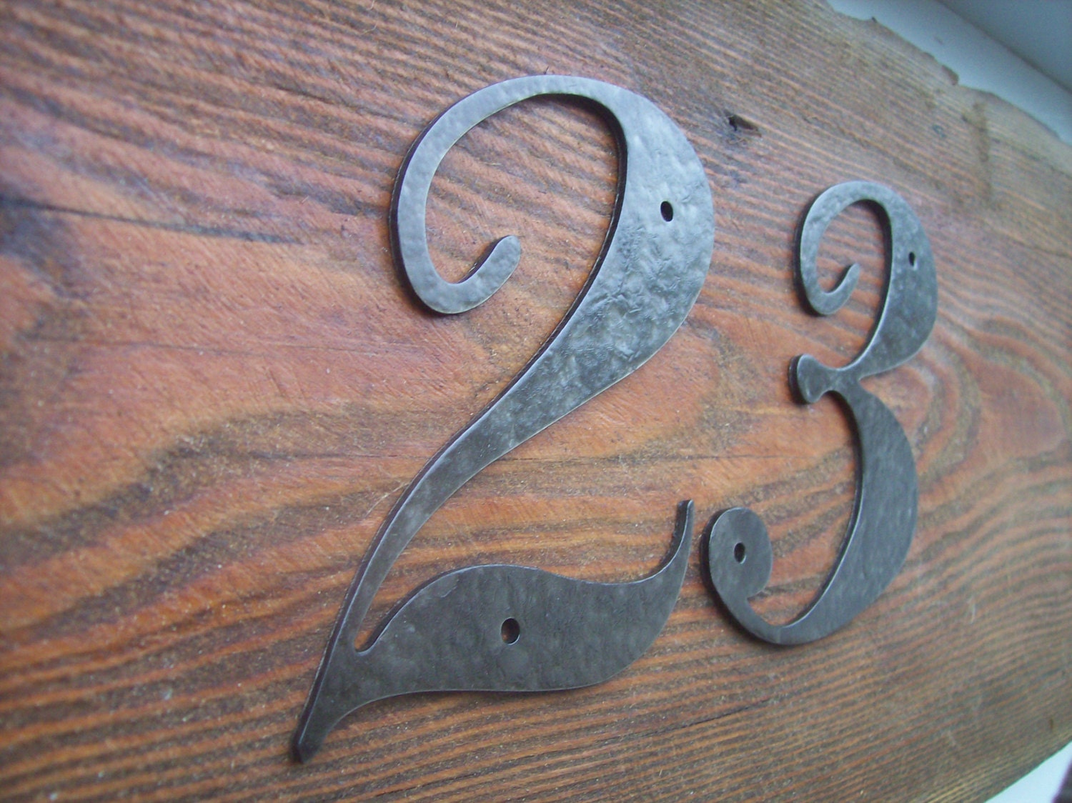 House Number /metal House Numbers 4 Inches/door Numbers | Etsy