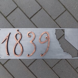 House Number / California Address Numbers / House Number / Home Number ...