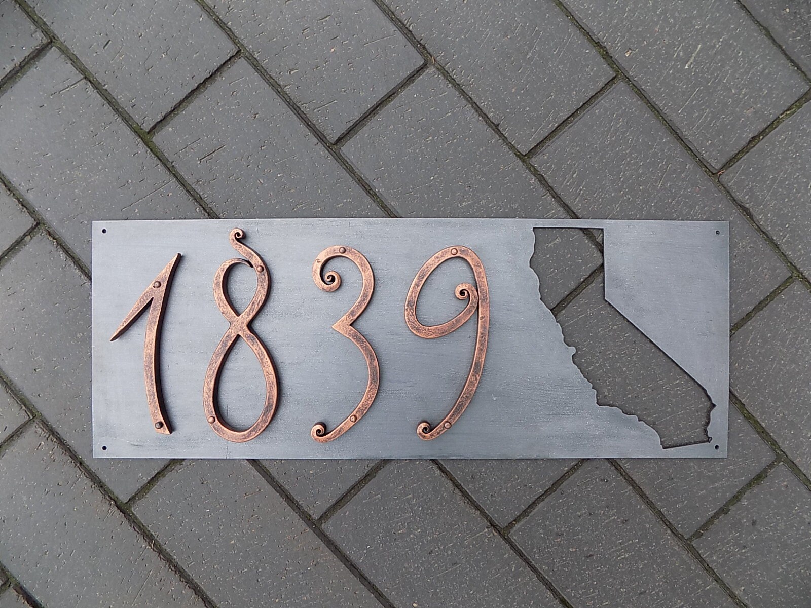 House Number / California address numbers / house number / | Etsy