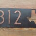 Texas House Number / House Number / Home Number / Address Numbers ...