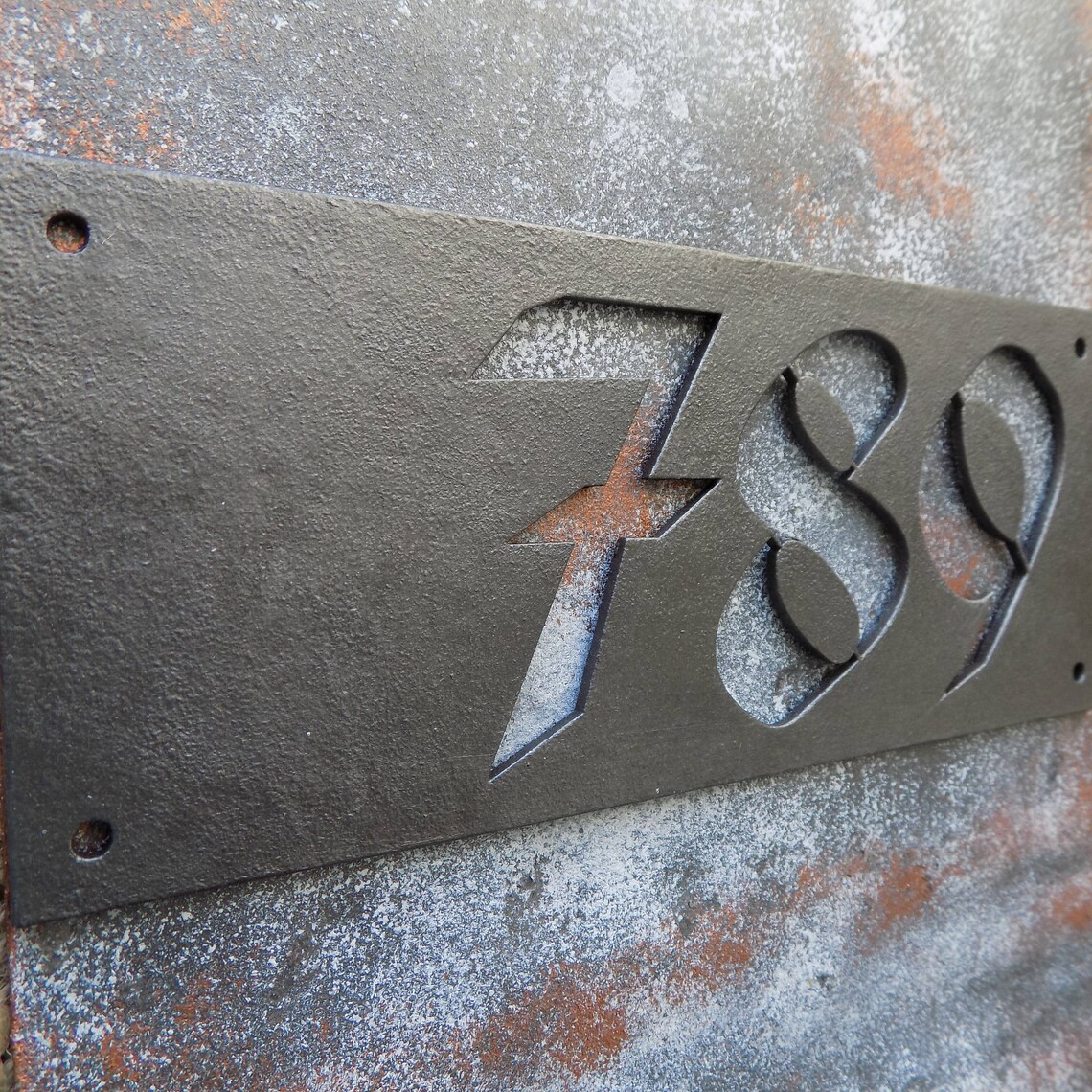 Designer 3D House Number/Modern House Numbers/Contemporary | Etsy