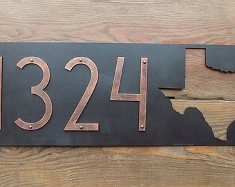 Texas House Number / Home Number / House Number / Address | Etsy