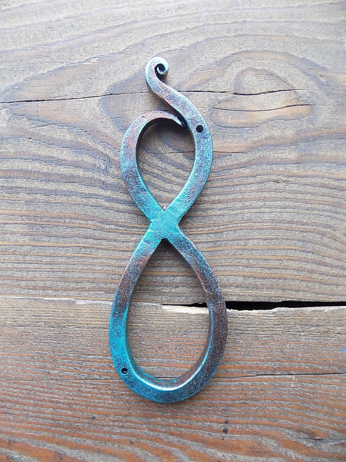 House Number / Iron House Numbers 5 Inch./ House Address / - Etsy