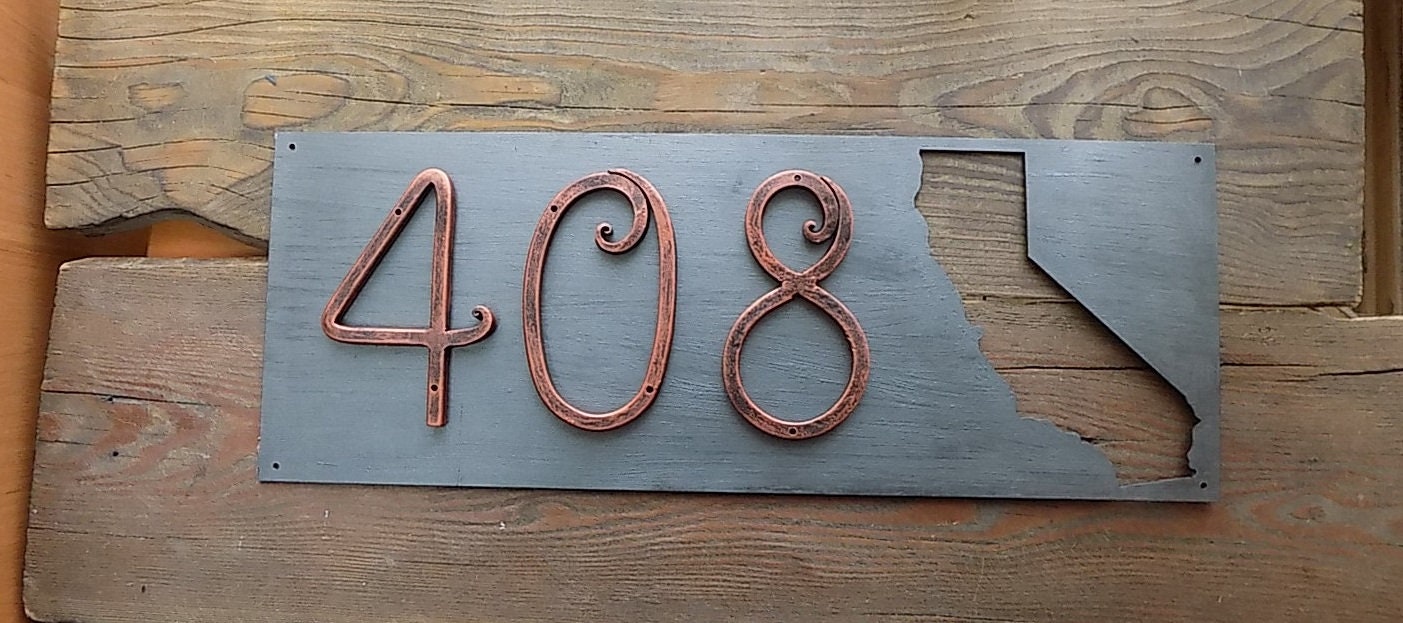 California House Number / House Number / Home Number / Address Numbers ...