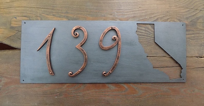 California House Number / House Number / Home Number / Address Numbers ...