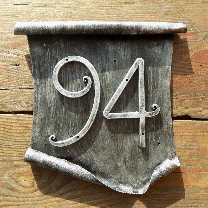 Metal House Numbers - Etsy