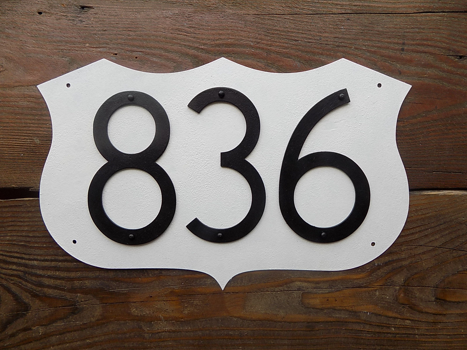 House Number / Address Plaque / Iron House Numbers / Address - Etsy