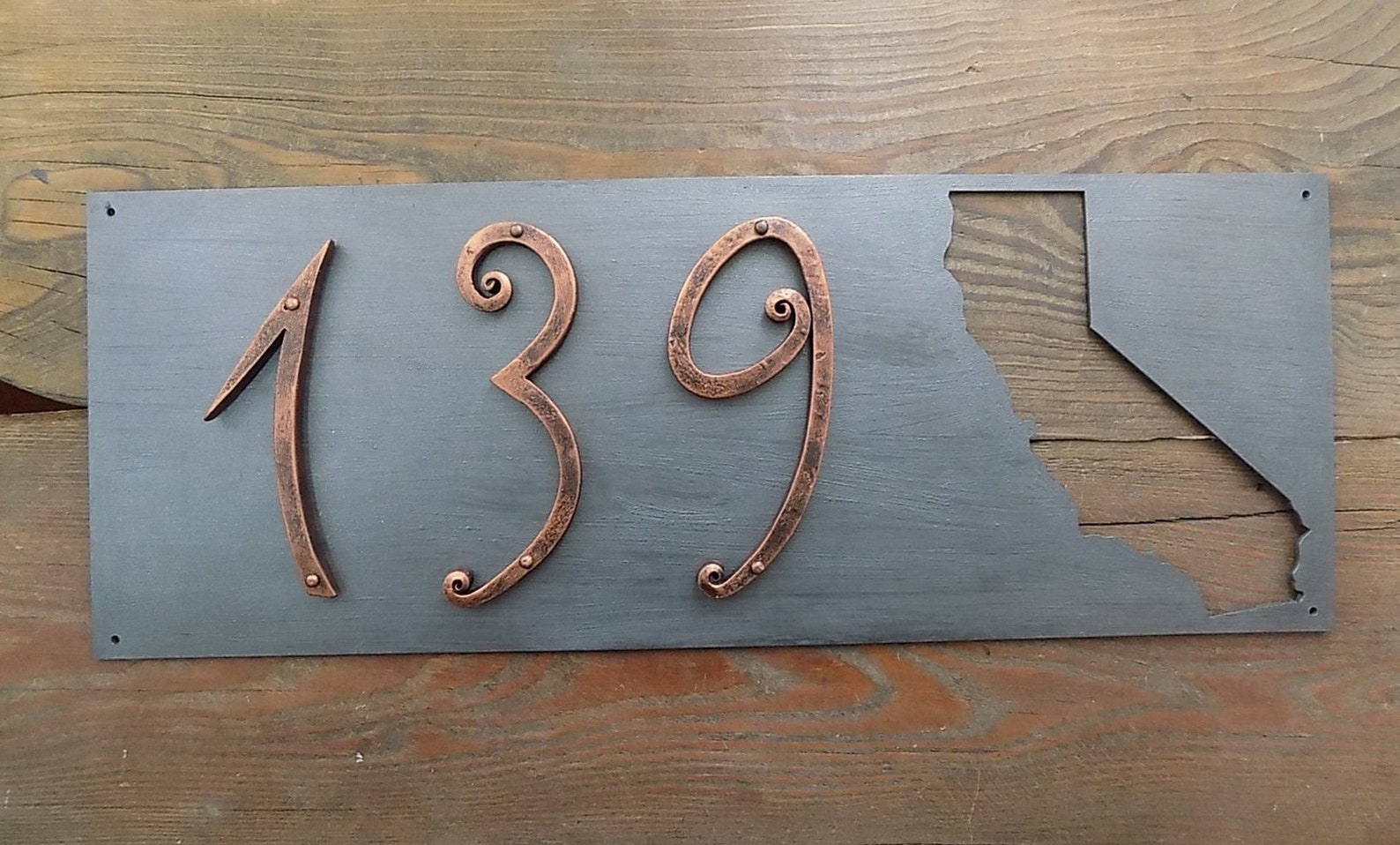 California House Number / House Number / Home Number / Address Numbers ...