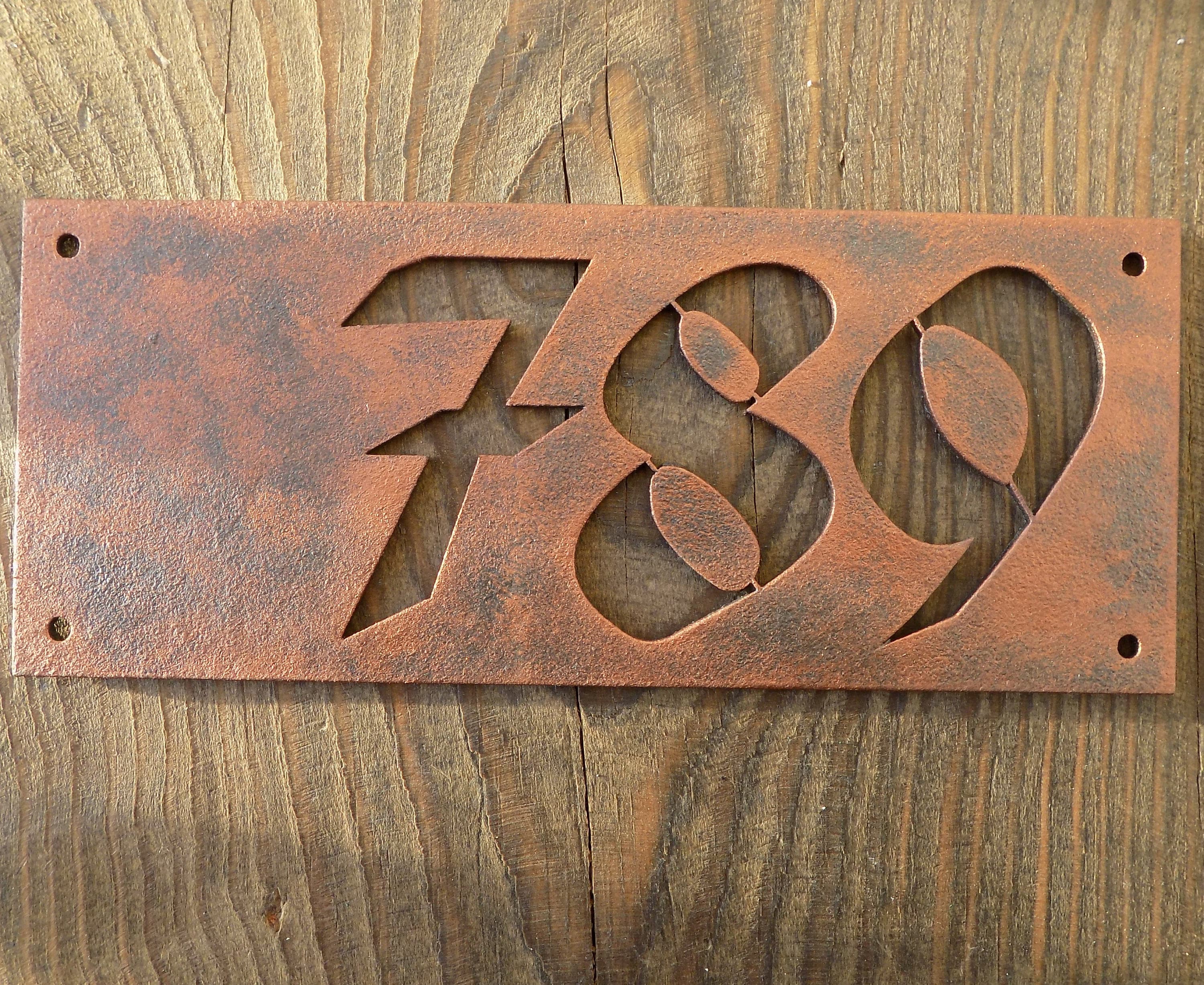 Designer 3D House Number/Modern House Numbers/Contemporary | Etsy