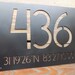 GPS Coordinates House Number/ Home Coordinates/address Number/ - Etsy