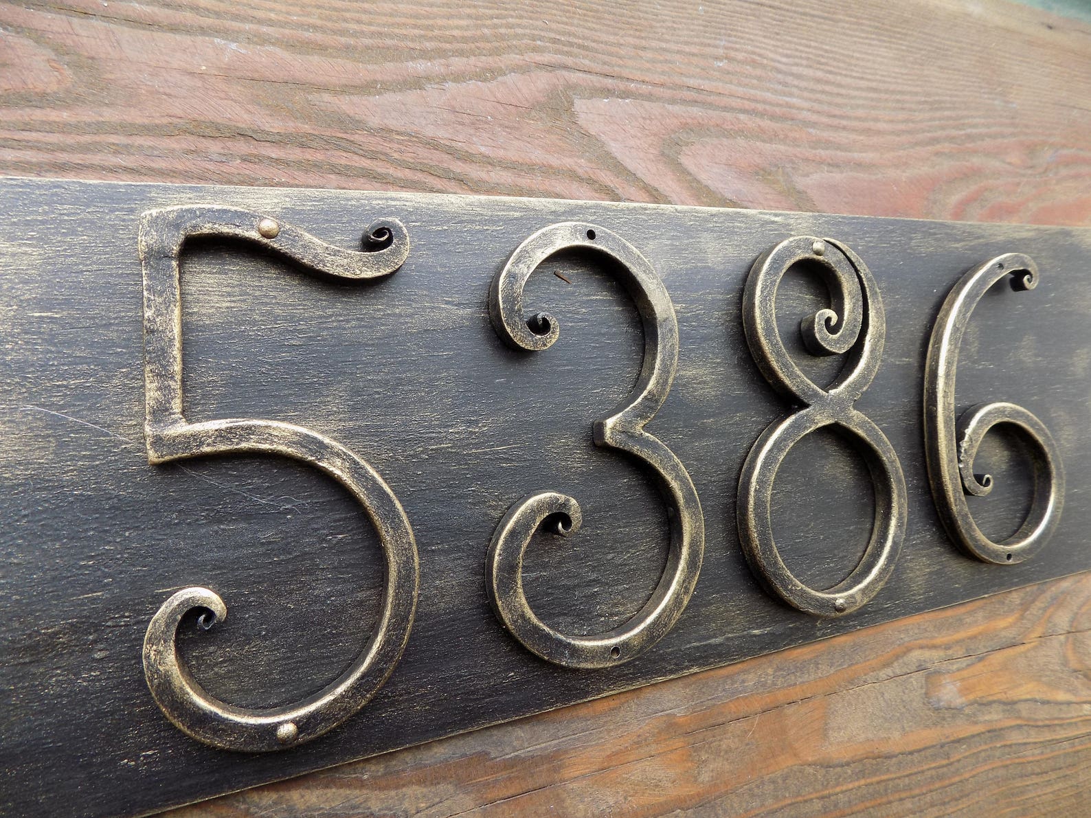 House Number / house address / Designer House Number / Address | Etsy