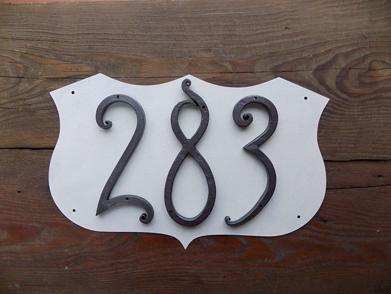 House Number / House Number Plaque / House Number / Address Numbers ...
