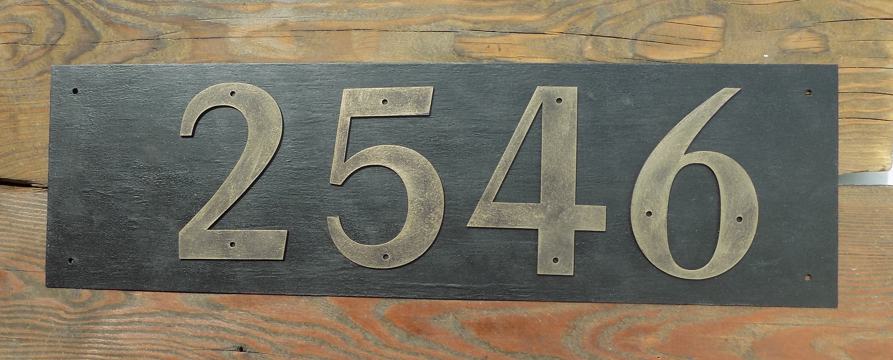 House Number / Address Plaque / House Number / Address numbers | Etsy