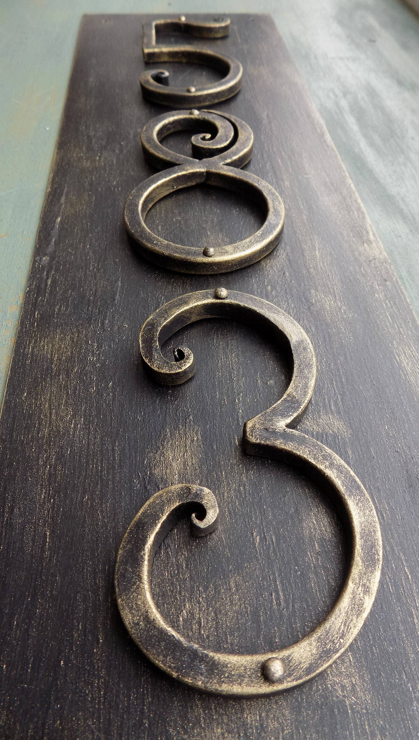 Vertical House Number / House Address / House Number / Address - Etsy