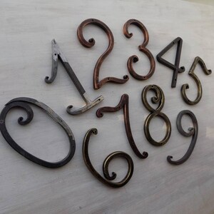 House Number /black Copper / Home Number / House Address / Home Address ...