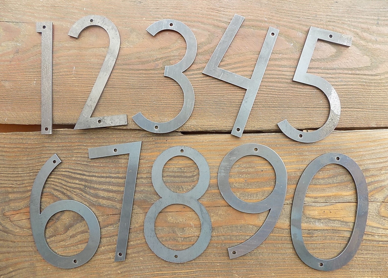 House Number / Black / Home Address / Address Sign / Iron - Etsy