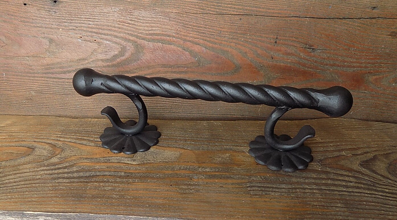 Designer's Iron Handle / Antique Style Handles / Barn Door Hardware ...