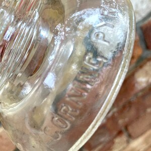 Corning Pyrex Insulator 662 | 3 Inch Clear Glass Bell Shape ...