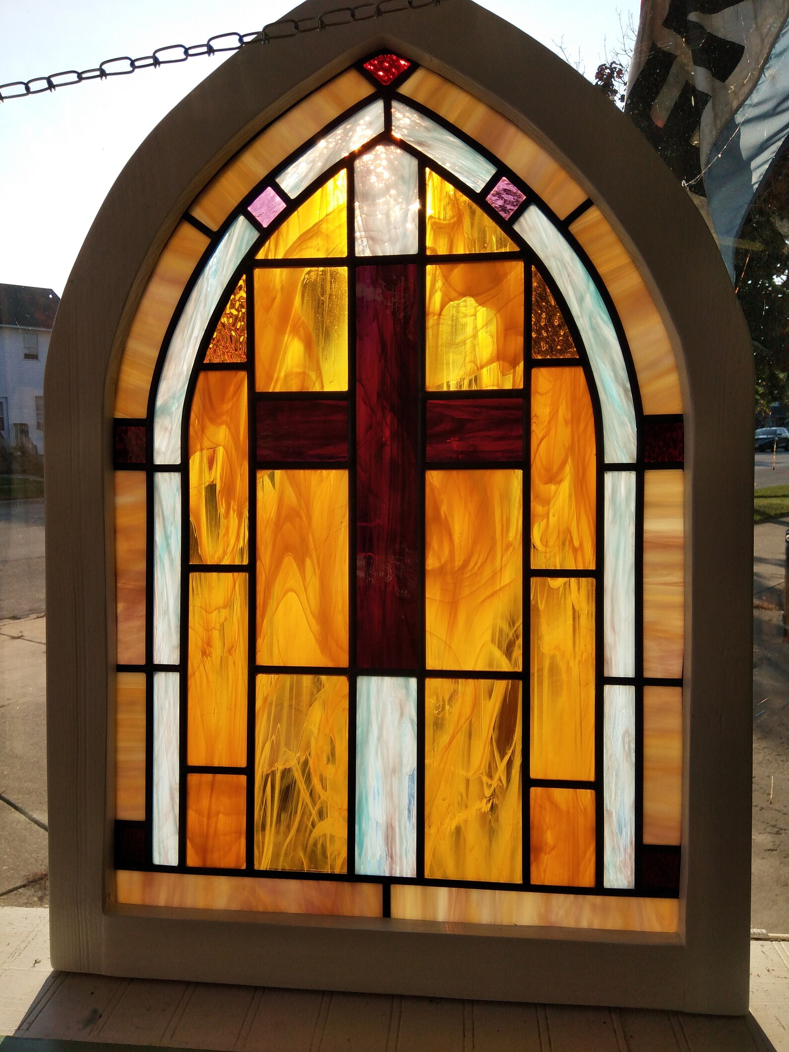 Stained Glass Church Window, New Construction, Vintage Appeal, Jesus ...