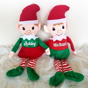 Personalized Elf - Christmas Gift - Stocking Stuffer - Plush Elf ...