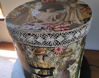 Oval Cardboard Box - Etsy