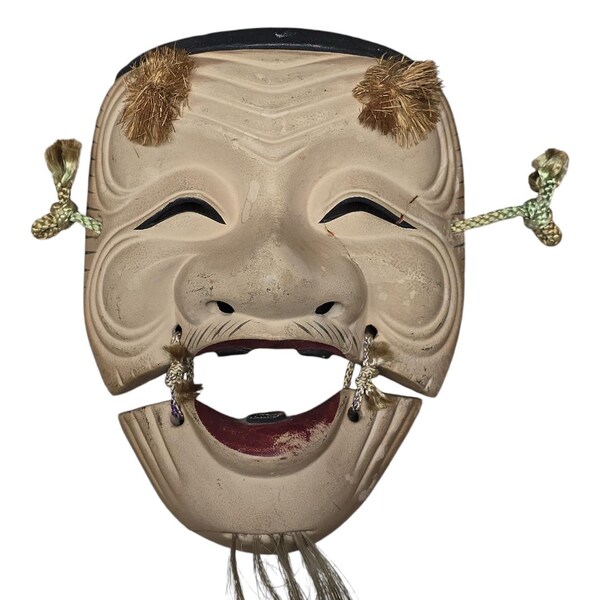 Noh Mask - Etsy
