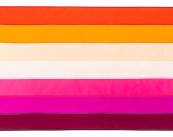 7 Stripe Lesbian Flag - Etsy