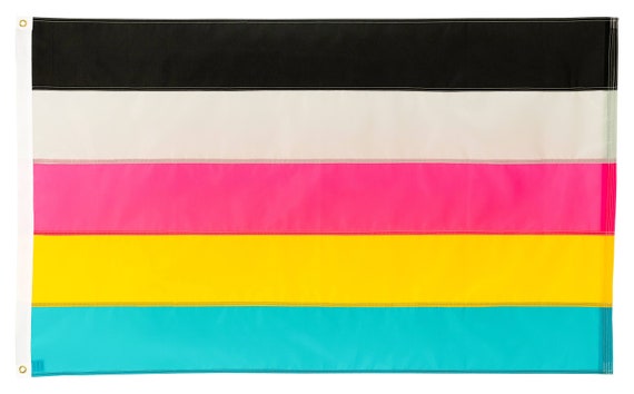 Polygender Pride Flag Hand-sewn Polygender Flag Custom Sizes | Etsy
