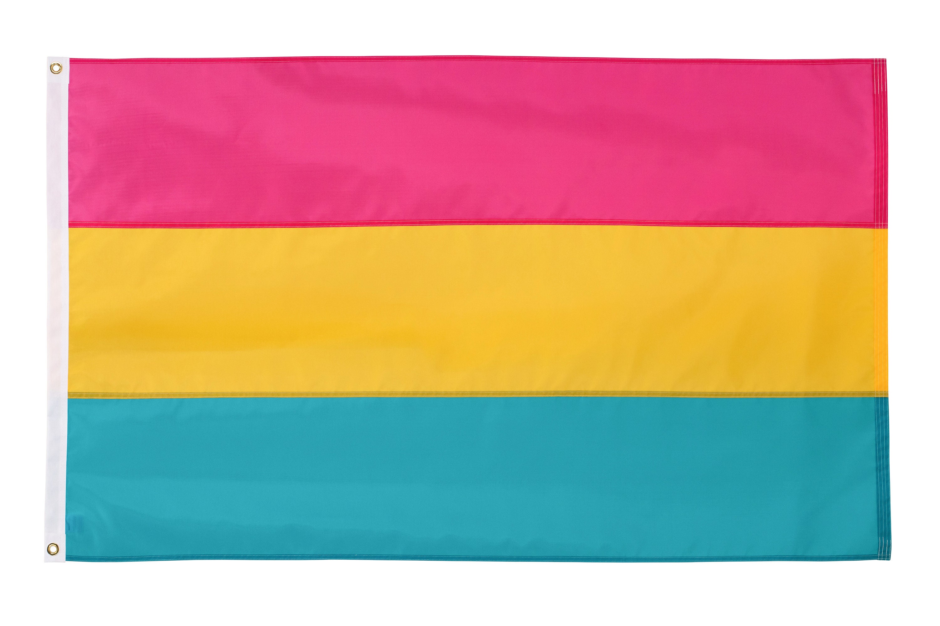 Hand-sewn Pansexual Pride Flag, Nylon With Brass Grommets - Etsy