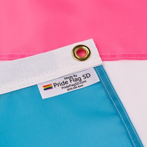 Transgender Pride Flag, Hand-sewn Trans Pride Flag, Custom Sizes ...