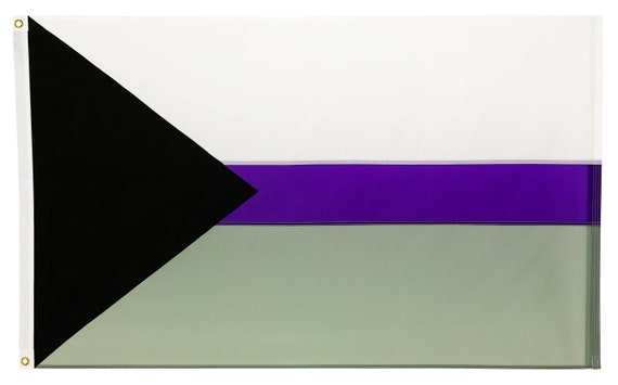 Demisexual Pride Flag Hand-sewn Demi Sexual Flag Custom - Etsy