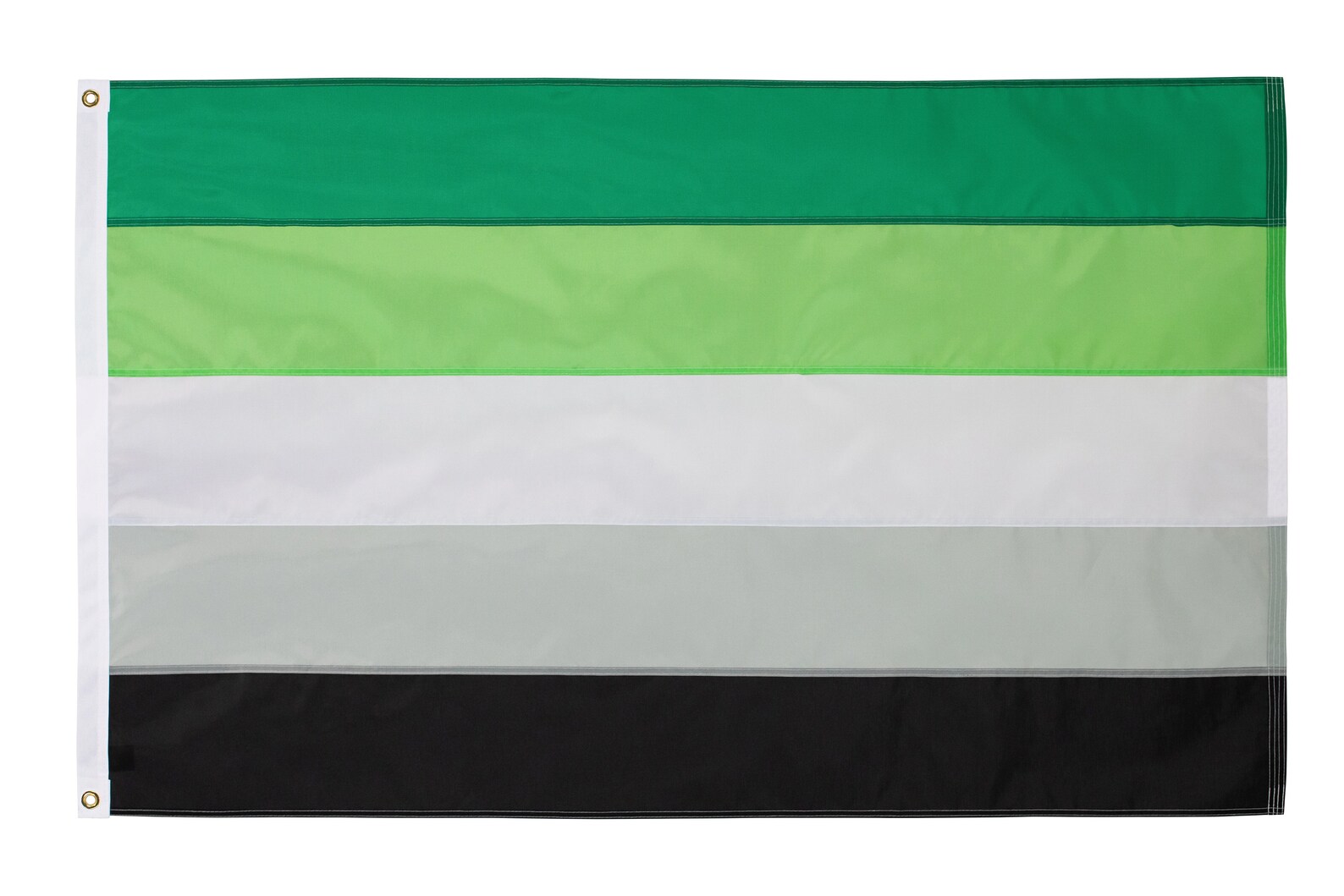 Aromantic Pride Flag Hand-sewn Aromantic Flag Custom Sizes - Etsy