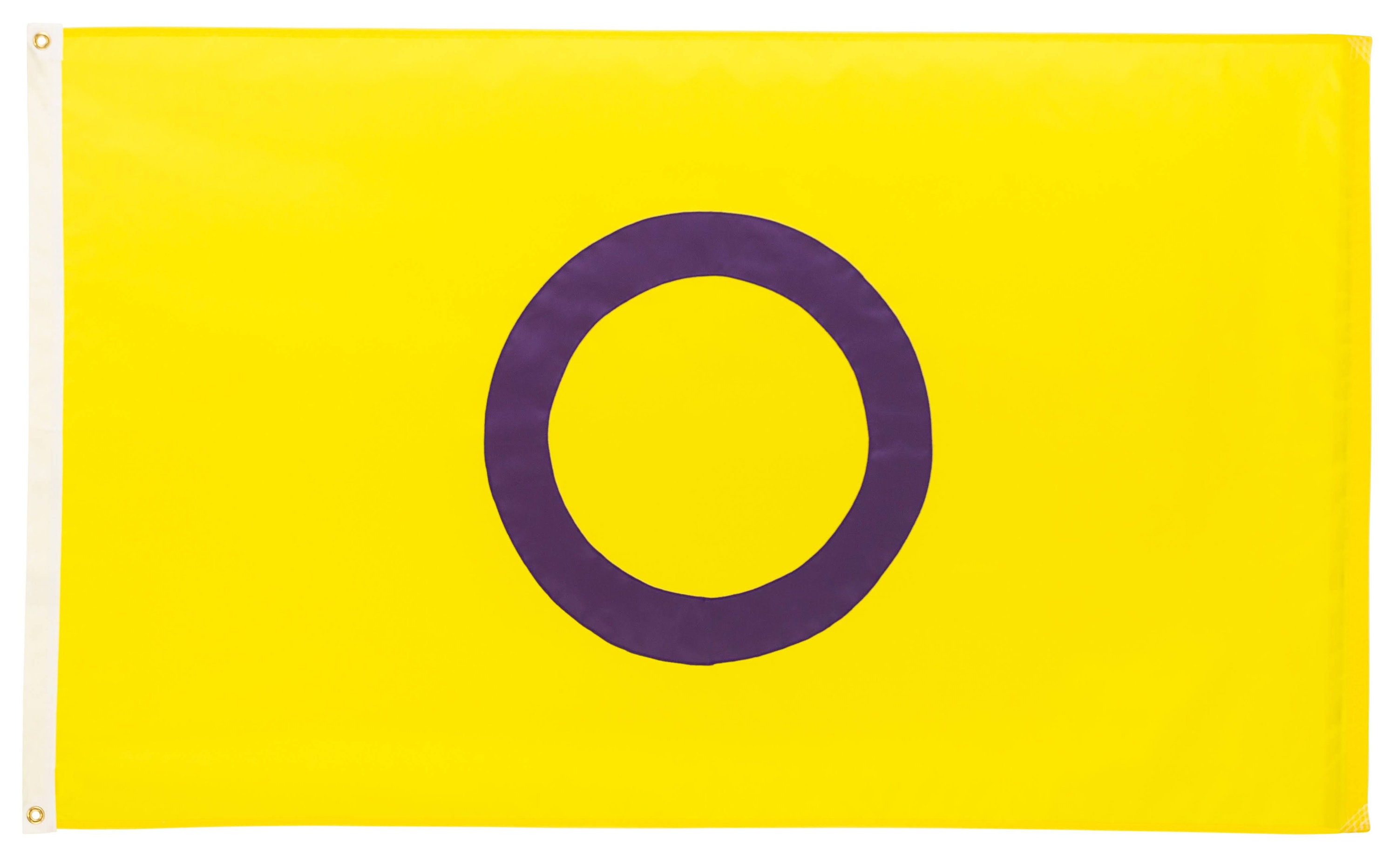 Intersex Pride Flag Hand Sewn Intersex Flag Custom Sizes - Etsy UK